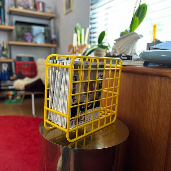 Yaffa | Storage & Organization | Vintage 9s Yaffa Yellow Magazine Vinyl ...